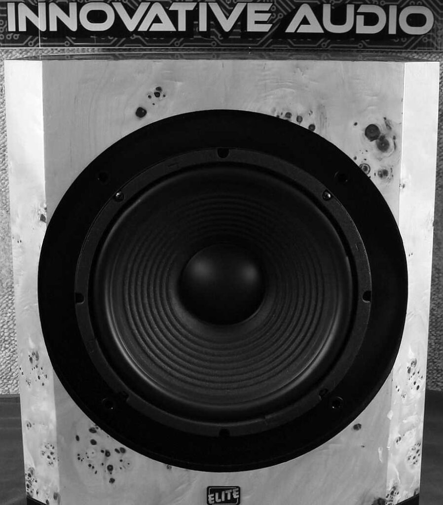 Innovative Audio Elite Active Subwoofer front – Innovative Audio