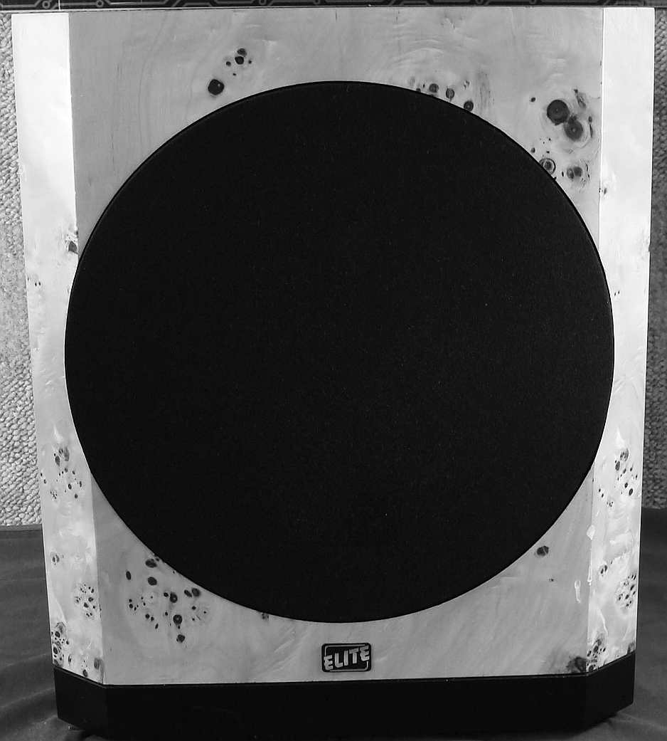 Innovative Audio Elite Active Subwoofer front with grill – Innovative Audio