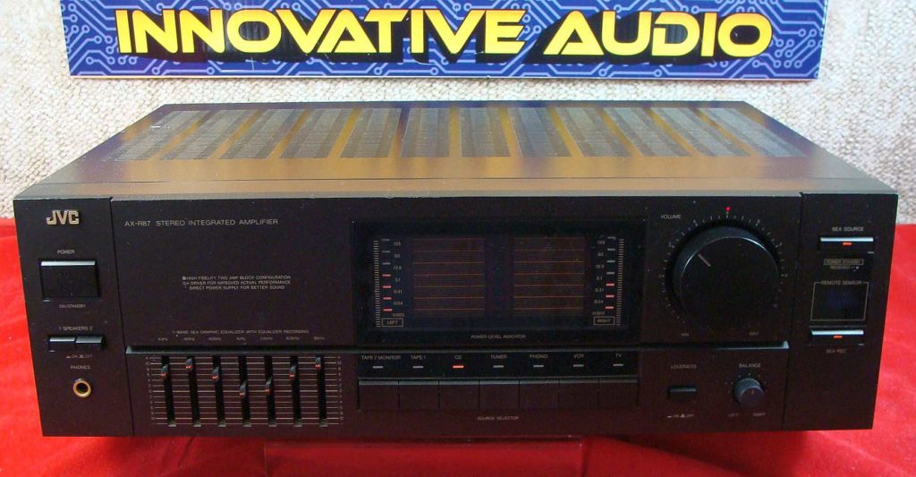 Innovative Audio JVC AX-R87 front – Innovative Audio