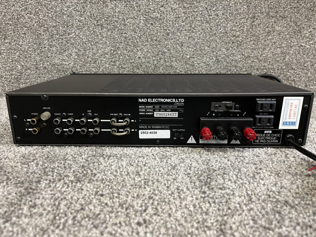 NAD 3020i Integrated Amplifier – Innovative Audio