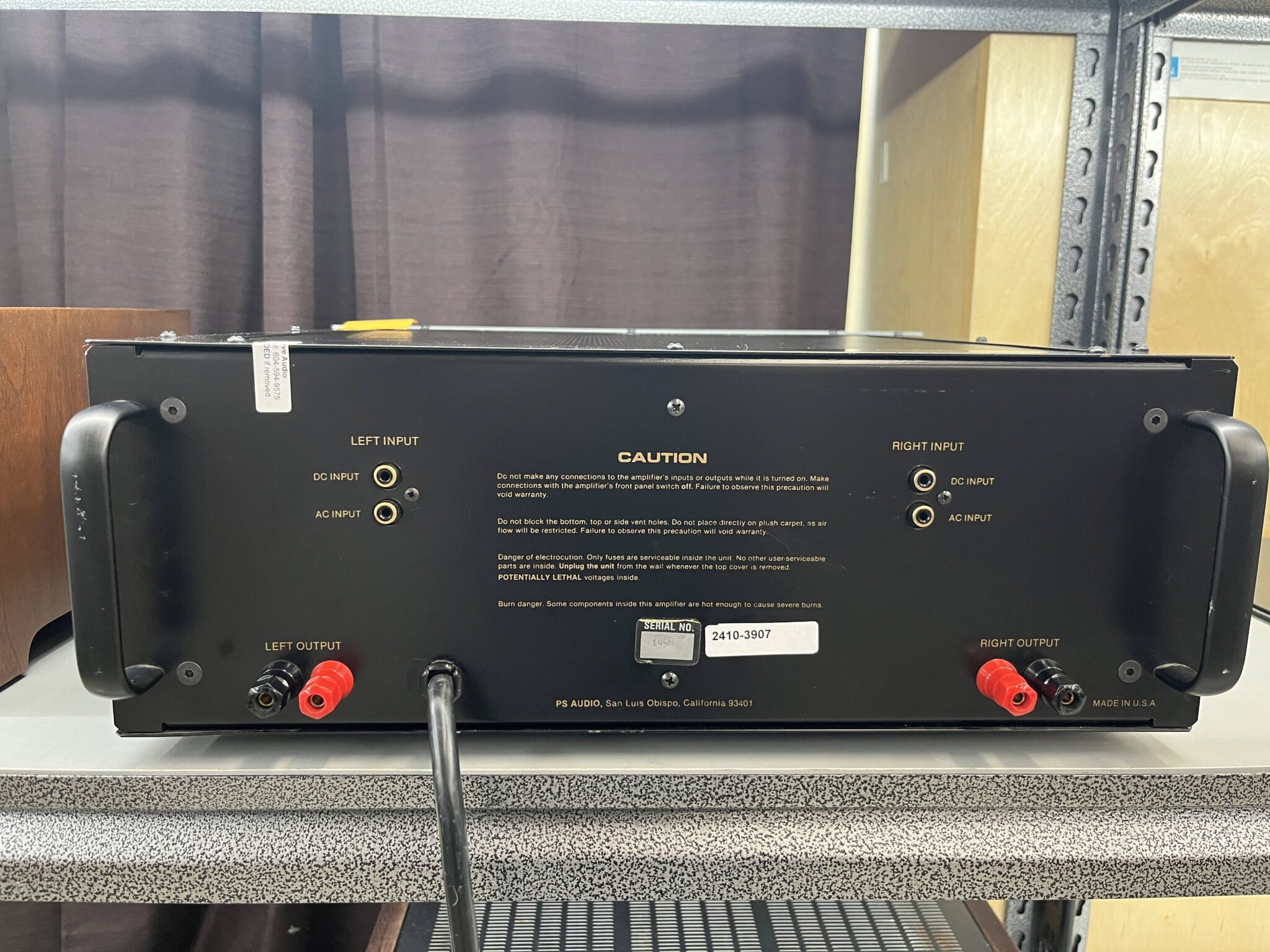 PS Audio 200CX Amplifier – Innovative Audio
