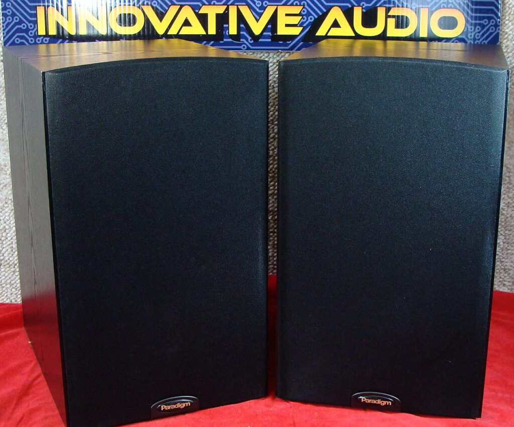 Innovative Audio Paradigm Mini Monitors V2 fronts with grills ...