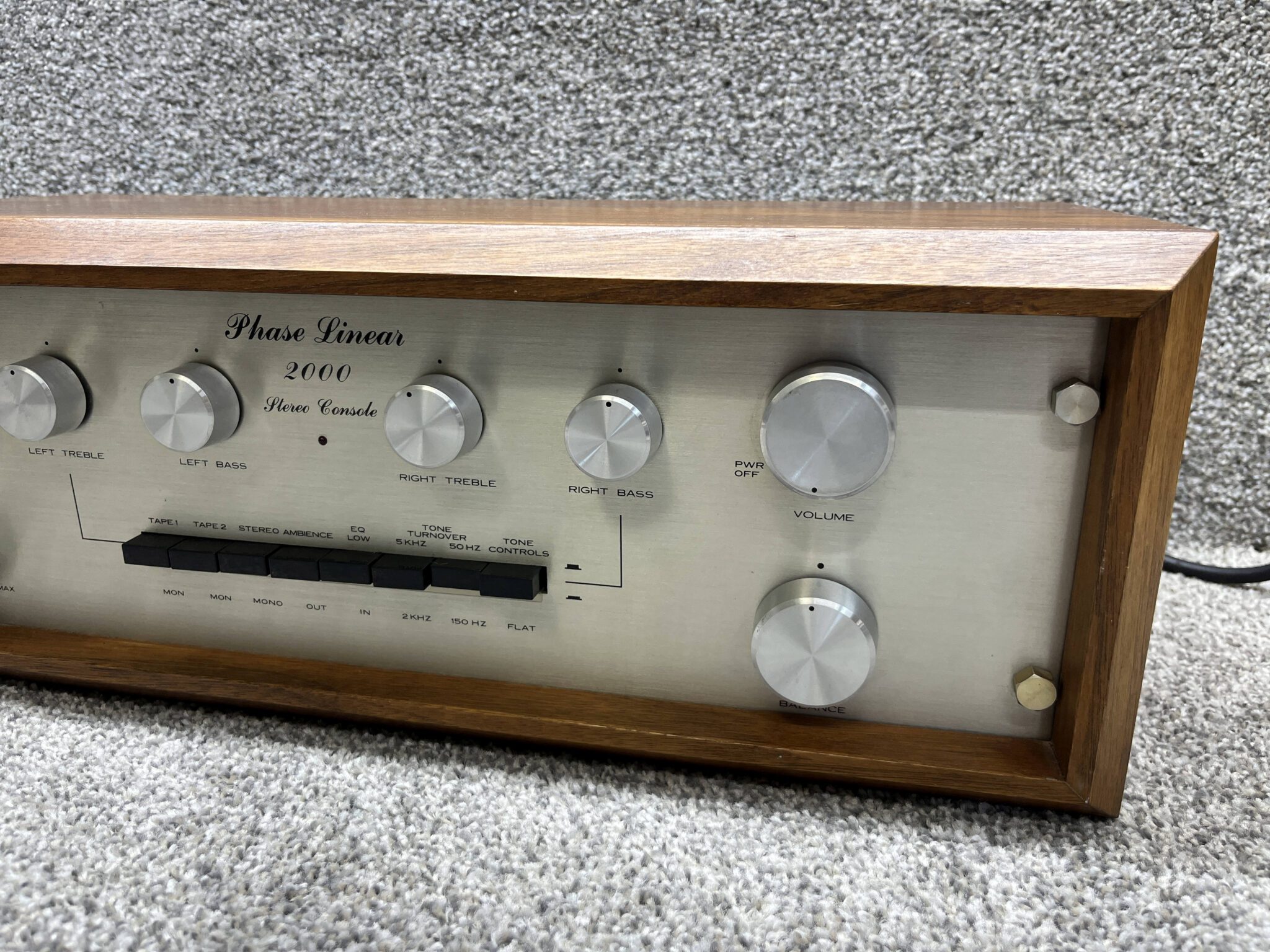 Phase Linear 2000 Preamplifier – Innovative Audio