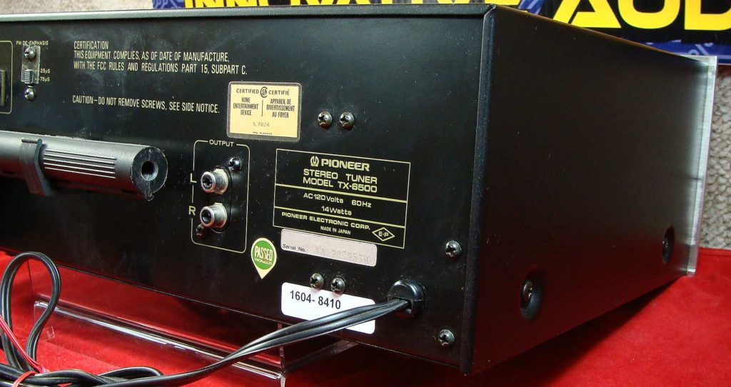 Innovative Audio Pioneer TX-6500 back right – Innovative Audio